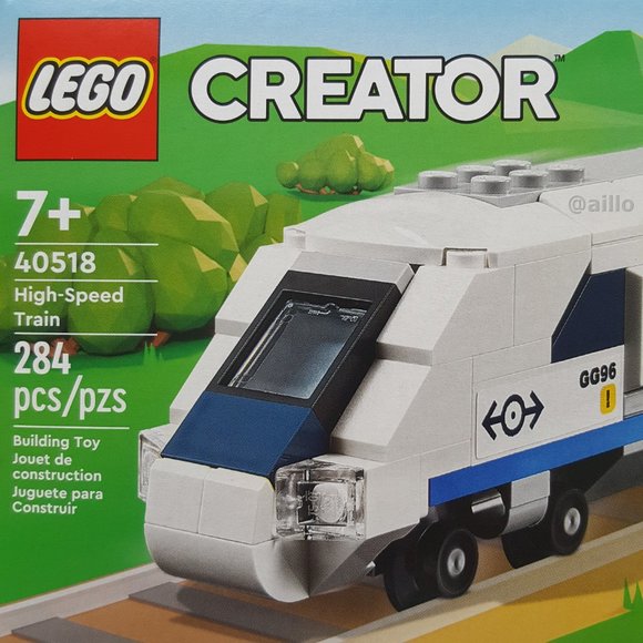 Lego | Toys | Lego Creator 458 Highspeed Train | Poshmark